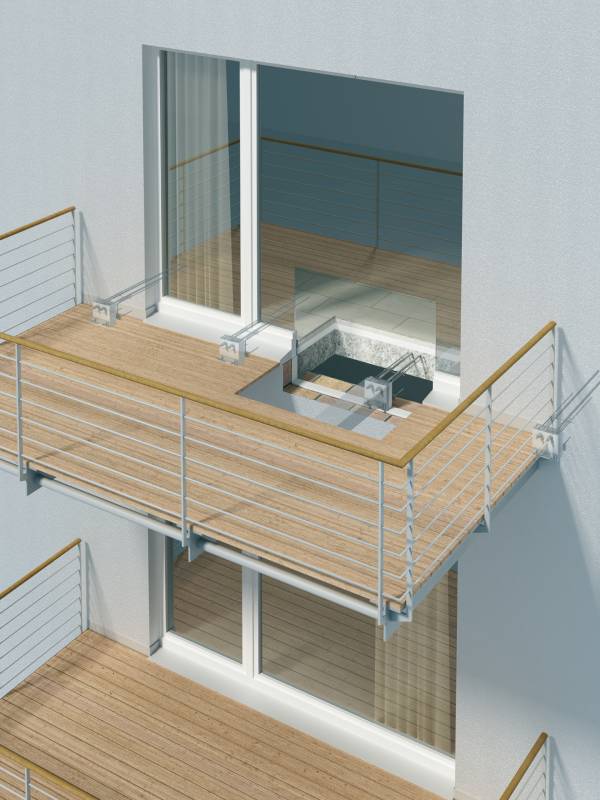 Schöck Isokorf T type SK, koudebrugonderbreking beton-staal | NBD ...