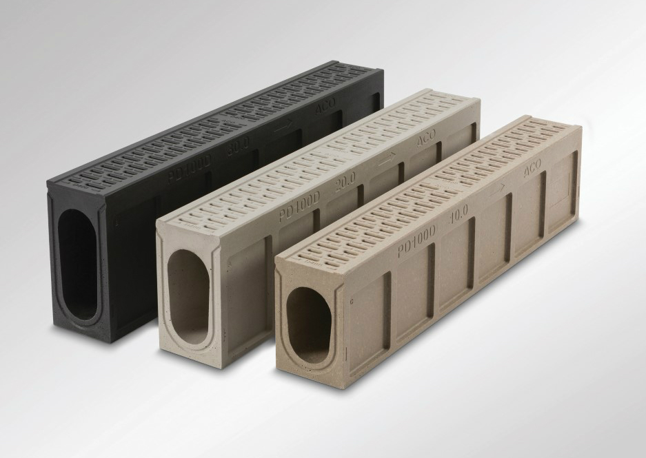 ACO Drain monolithische lijnafwateringssystemen | NBD-Online | product